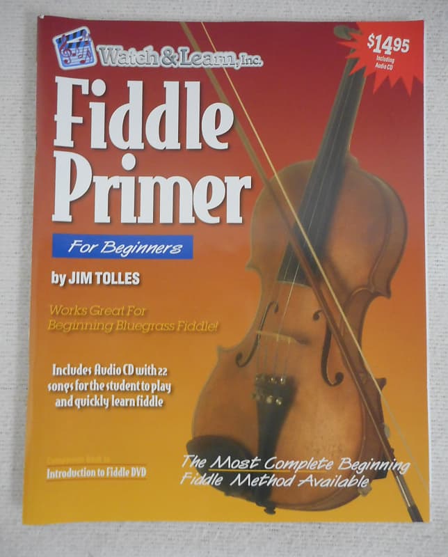 Watch & Learn Fiddle Primer For Beginners With Audio CD 1998 | Reverb