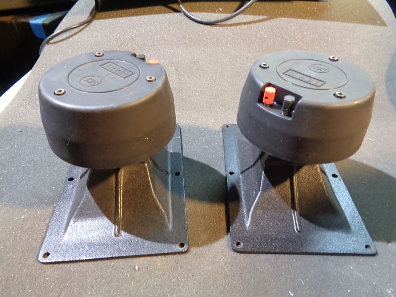 PAIR (2) RCF N481 Compression Drivers with Horn Tested, | Reverb