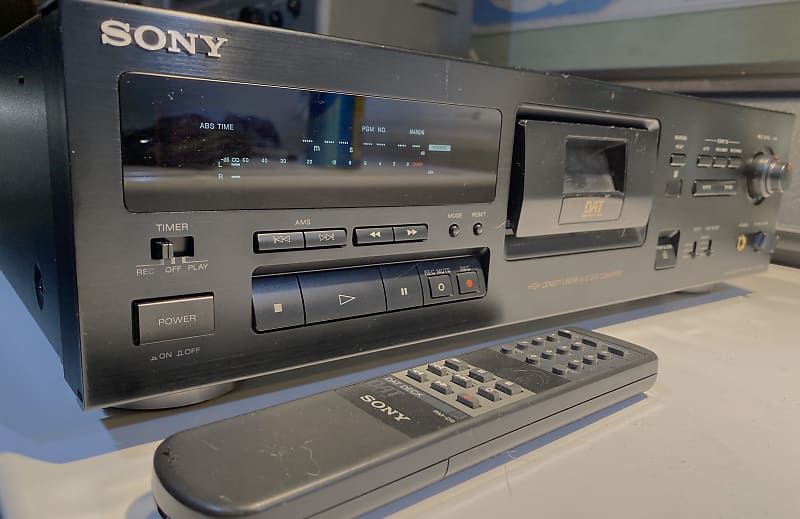 Sony DTC-790 DAT RECORDER 90s - Black | Reverb