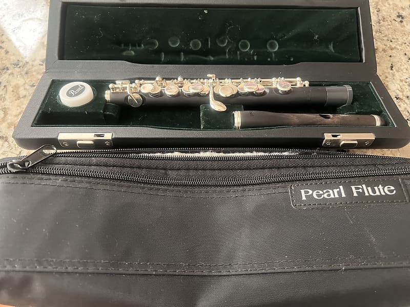 Piccolo Pearl Flute PFP-165 2015 - Grenaditte with Grenadilla | Reverb