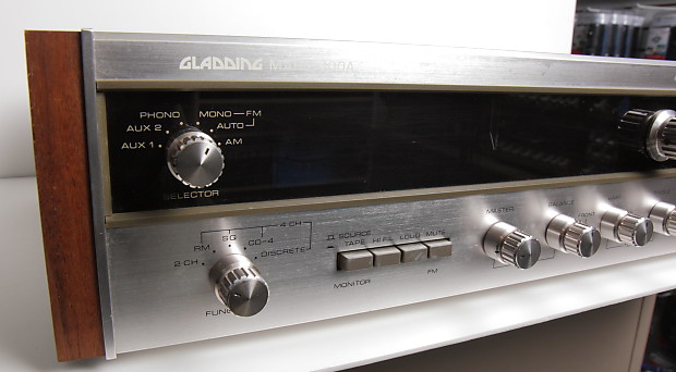 Gladding Mark-100A Vintage 4 Channel Ready AM/FM Receiver | Reverb