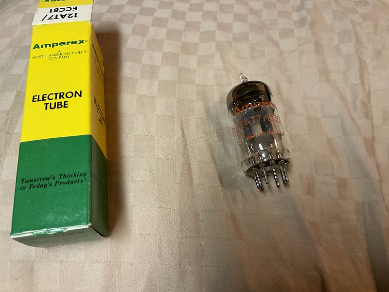 Amperex 12AT7 / ECC81 NOS tube | Reverb