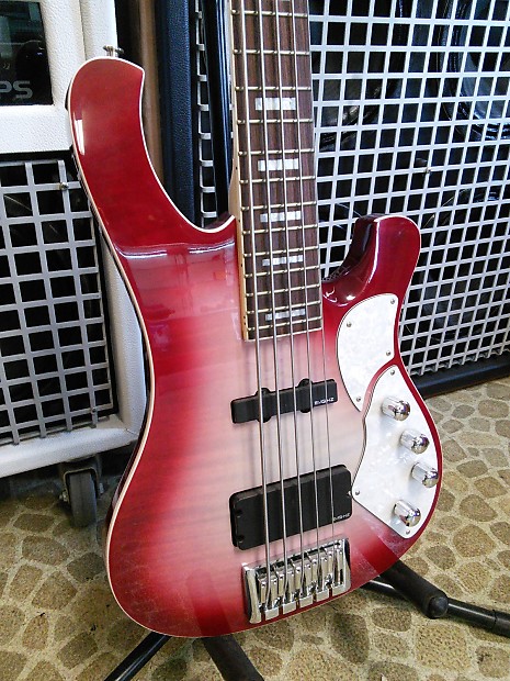 Schecter Stargazer 5 string bass, Sunburst, EMG, active | Reverb