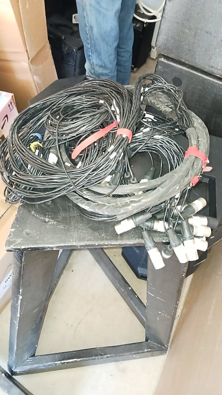 50' 10 Channel 2018 Black Analog Snake | Reverb