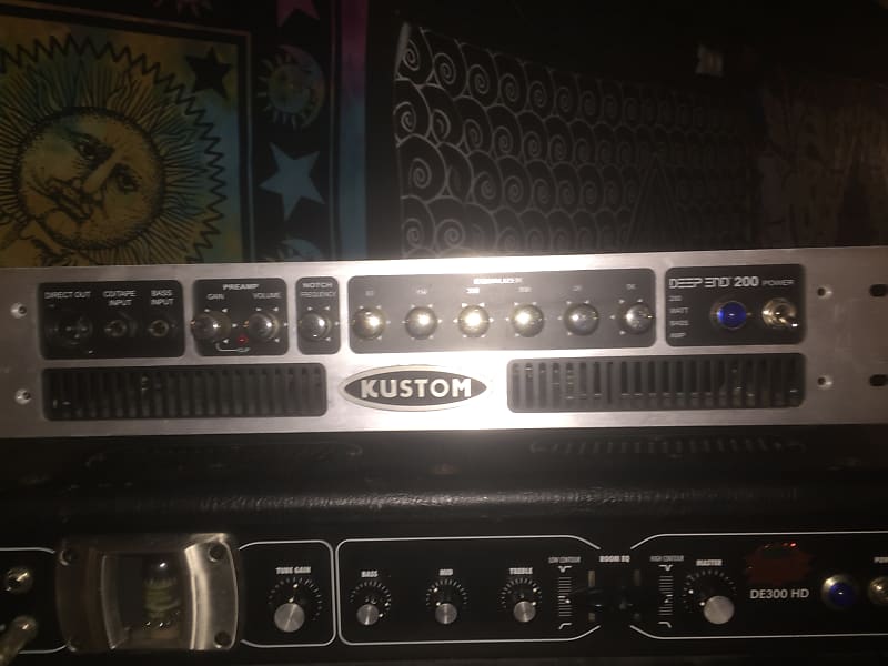 Kustom Deep End DE200HD bass head | Reverb