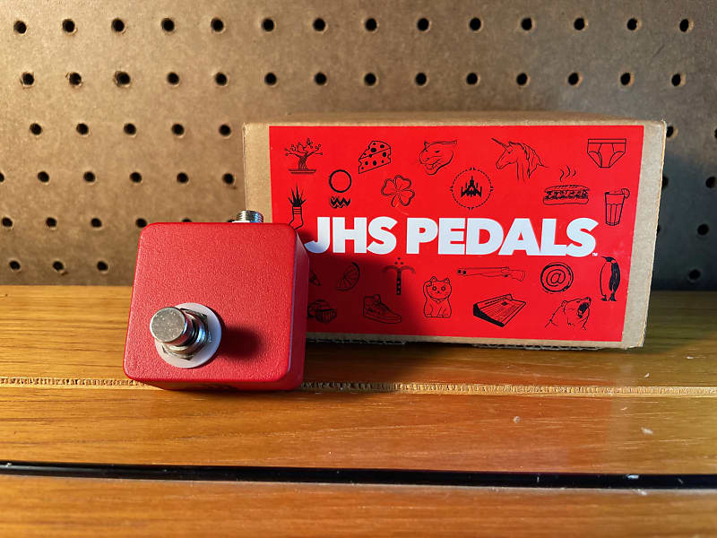 JHS Red Remote - Auxiliary Footswitch with Box & Sticker | Reverb UK