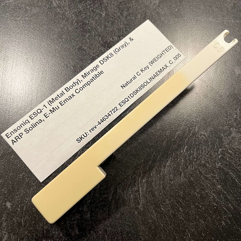 Ensoniq Replacement Weighted C Key (Ensoniq Keybeds) for | Reverb