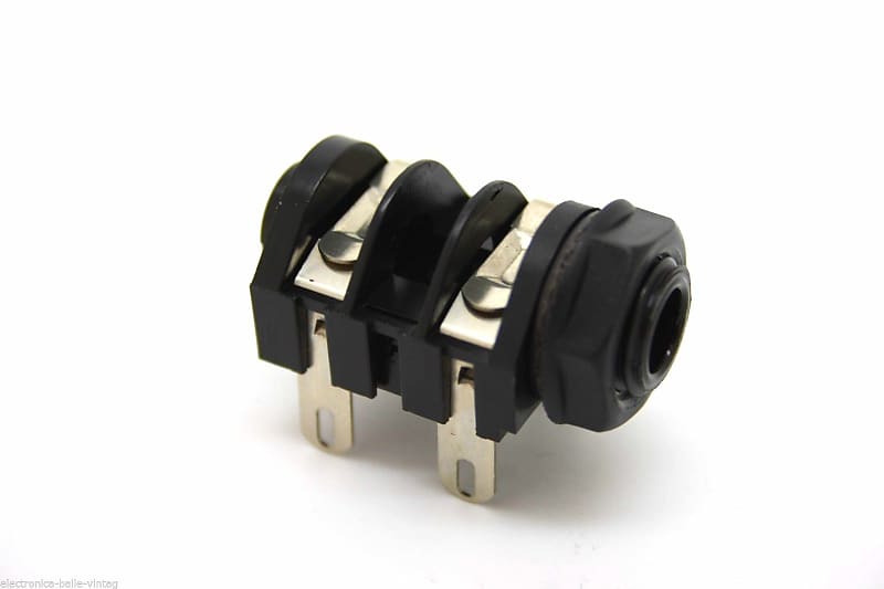 GENUINE JACK CLIFF UK MONO SWITCHED 1/4" 6.35mm WITH SOLDER | Reverb