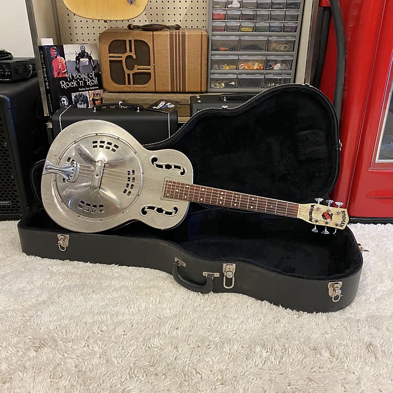 1930’s BROMAN "King" Fiddle Edge Resonator | Reverb