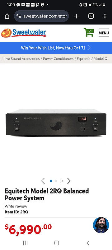 Equitech 2RQ 2023 - Black | Reverb