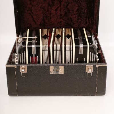 Star Concertina Chemnitzer LMMM Black | Reverb