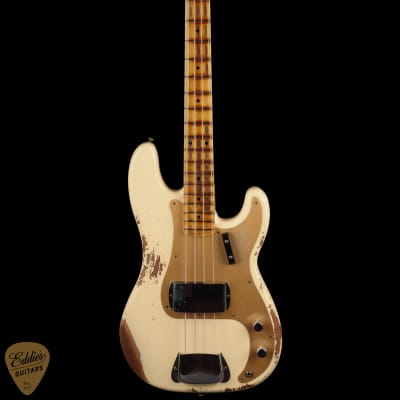Fender Custom Shop 1958 Precision Bass Heavy Relic - Vintage | Reverb