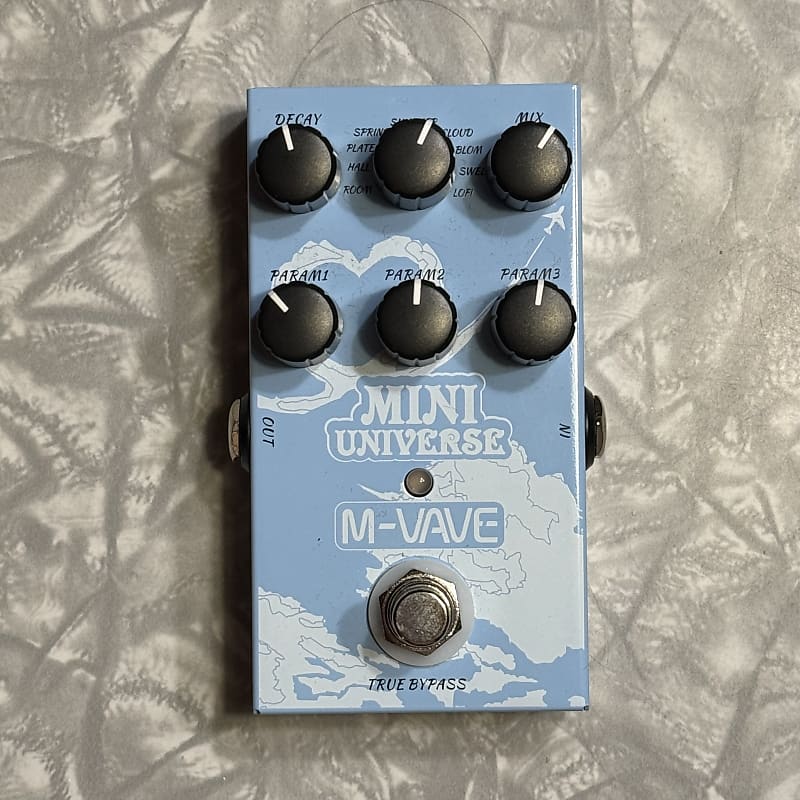 M-VAVE Mini Universe Digital Reverb Pedal | Reverb