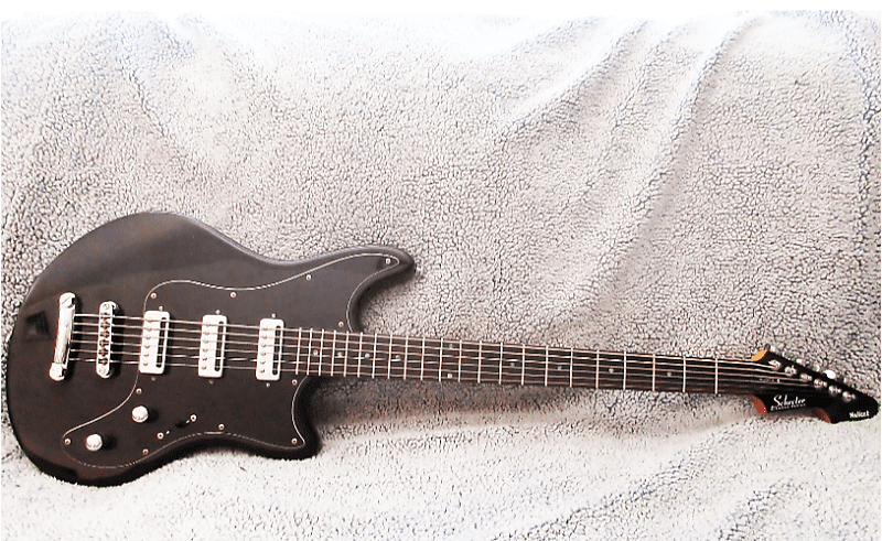 Schecter Hellcat 2008 Bass-VI/Baritone Guitar Black Gloss | Reverb