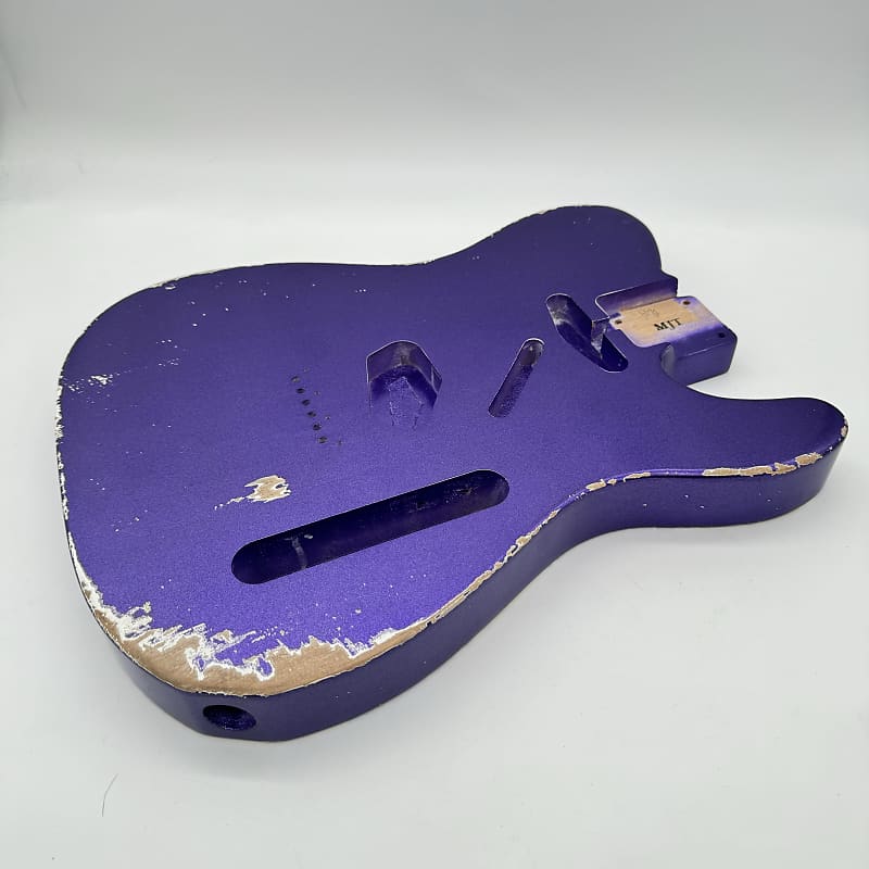 MJT USA Telecaster Relic Body Alder Nitro MJT4218 | Reverb