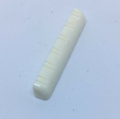 12 String Acoustic Guitar Nut White Slotted 48x6mm | Reverb
