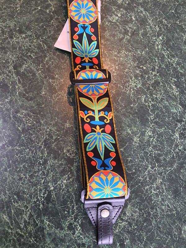 Souldier Custom Banjo Strap Daisy Blue | Reverb