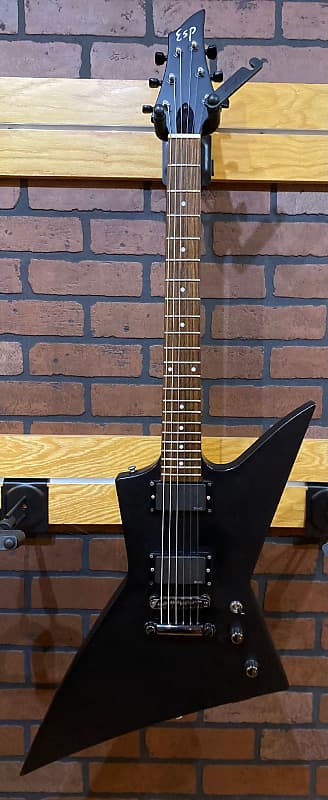 ESP FX Standard Black Satin w/Case Made in Japan | Reverb