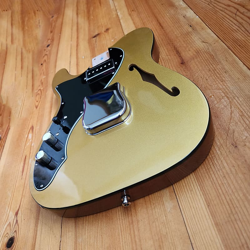 Brio LEFT HANDED Pre-Loaded 69 T-Style Thinline SS - Metallic | Reverb