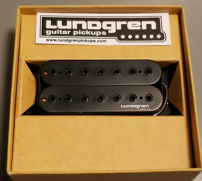 Lundgren Guitar Pickups M7 Black HEX 7 String Bridge | Reverb UK