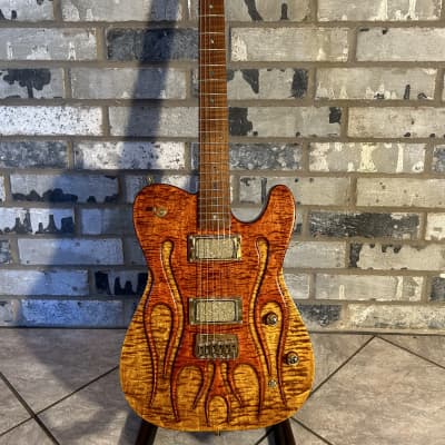 Six Gun Custom Shop "Flameboy" telecaster: Lace sensor | Reverb