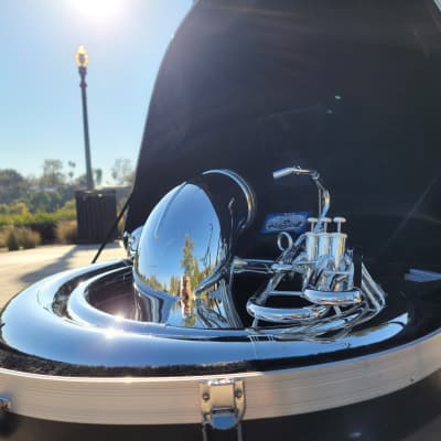 Eastman EPH495 Silver Bb Sousaphone - Professional | Reverb