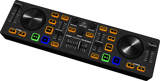 BEHRINGER CMD MICRO Compact 2-Deck USB DJ MIDI Controller | Reverb UK