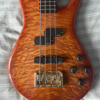Modded Spector Legend Classic 2004 - Amber Burst | Reverb