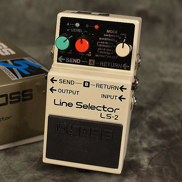 Boss LS-2 Line Selector- Mint w Box | Reverb UK