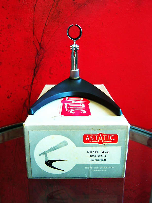 Vintage RARE 1950's Astatic A8 / Atlas Sound DS14 microphone | Reverb