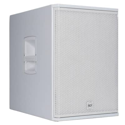 RCF SUB 15-AX White 15" portable active subwoofer 2200 Watts | Reverb