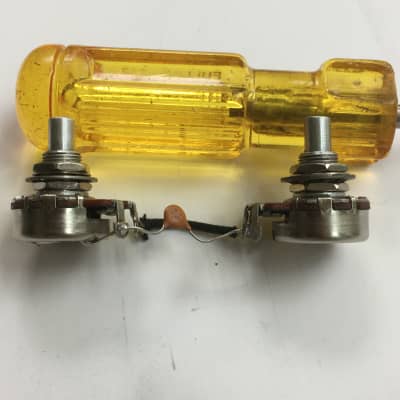 2 Vintage USA 1974 Stackpole Pots 500K Guitar Potentiometers | Reverb