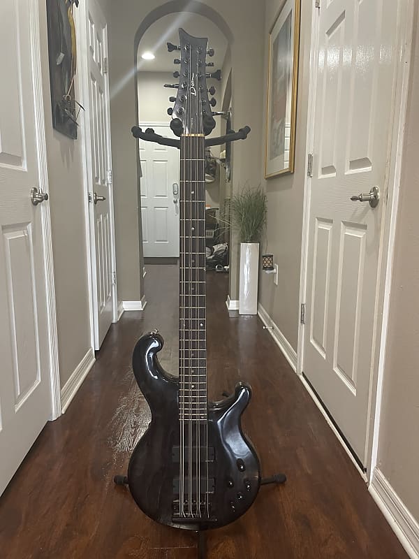 Dean Rhapsody 12 String Bass Transparent Black | Reverb