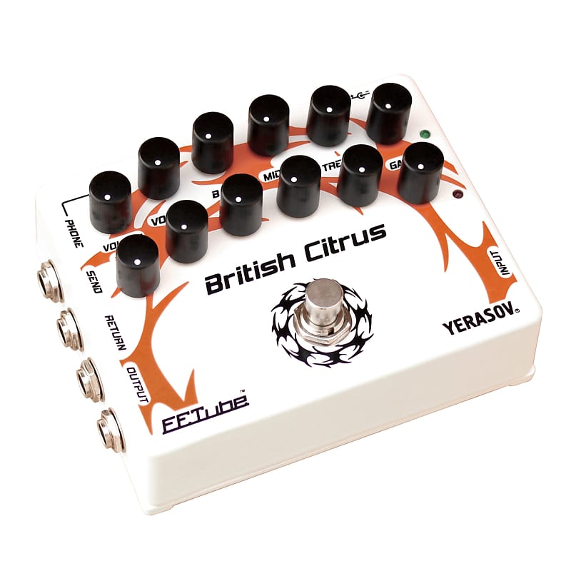 YERASOV GUITAR PREAMP FETUBE BRITISH CITRUS BC-5, 2020 (new) | Reverb
