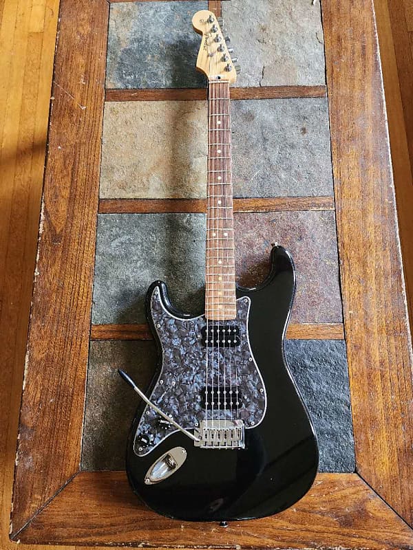 Fender Squier Player/Contemporary strat HH 2021 - black | Reverb