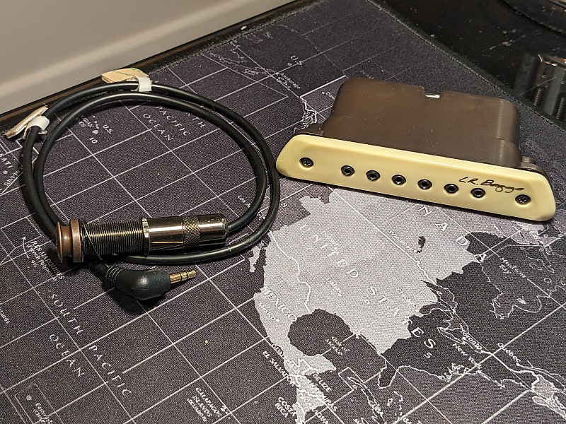 LR Baggs M1 Active Soundhole Pickup 2000 - Present - Cream | Reverb