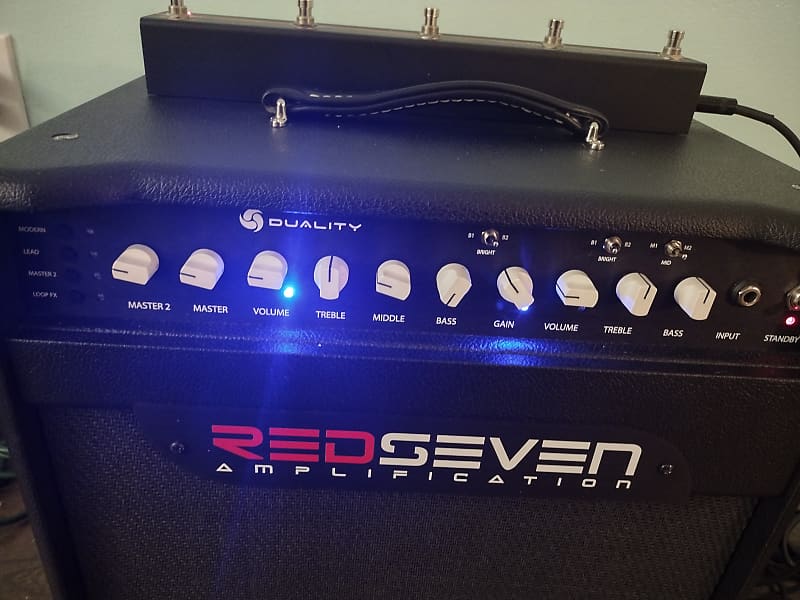 RedSeven Duality 50 watt tube combo amp 2022 | Reverb