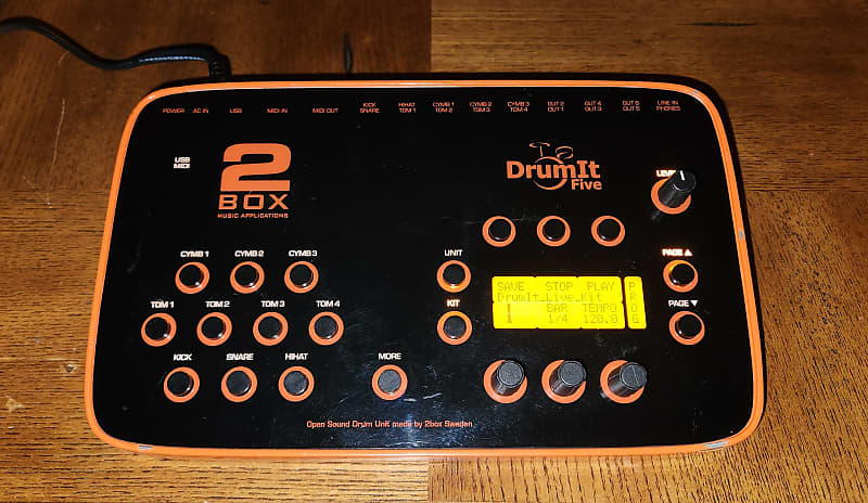 FREE SHIPPING! 2Box Drumit 5 Five Module Brain w/ power | Reverb