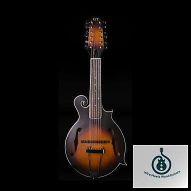 Gold Tone F-12 12-string F-style Mando-Guitar w/Case; | Reverb