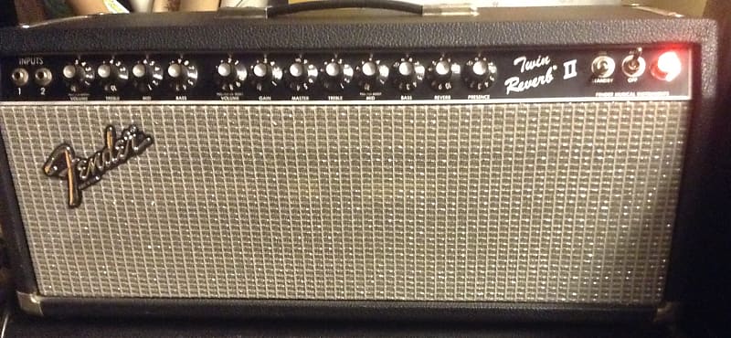Fender Twin Reverb II Head Rivera Era, point to point wired | Reverb