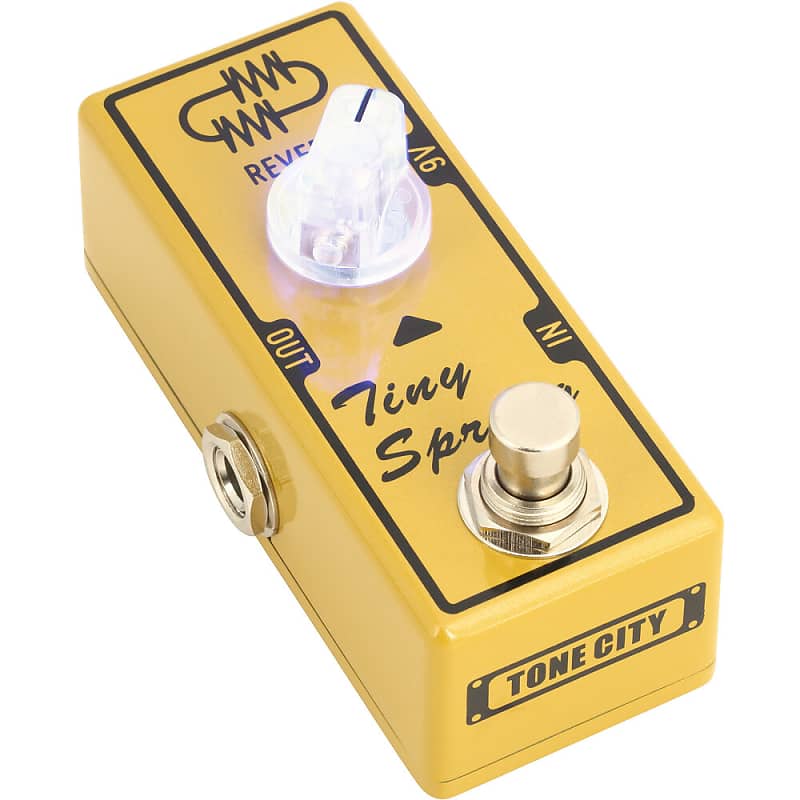 Tone City Tiny Spring Reverb Effects Pedal | Reverb