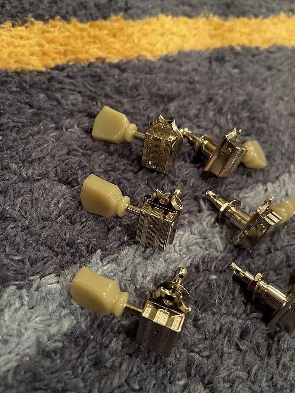 Grover 135N Vintage Tuning Machines Set - 3+3 2023 - Nickel | Reverb