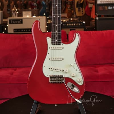 Xotic XSC1 S-Style Relic'd Electric Guitar - Dakota Red | Reverb