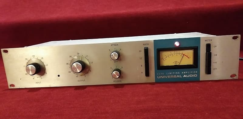 Vintage Universal Audio 1176ln Blue Stripe Compressor | Reverb
