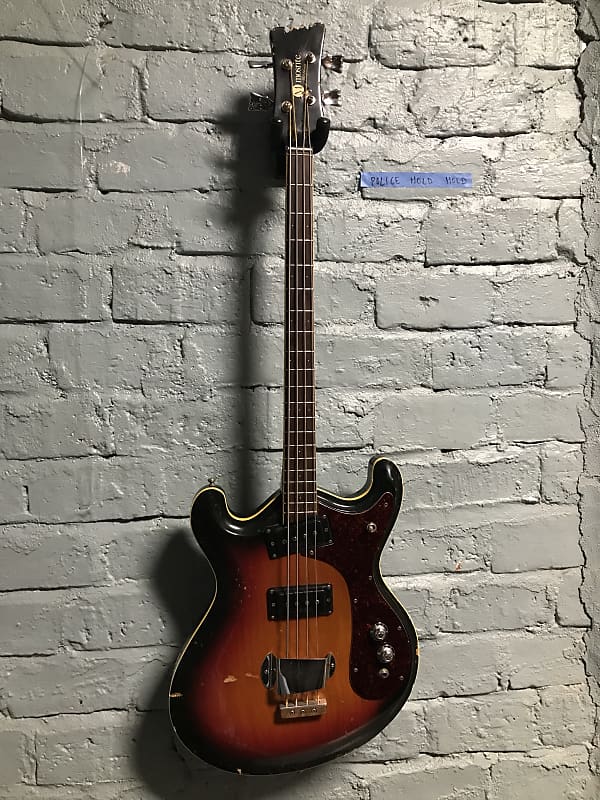 Mosrite Joe Maphis Signature Bass 1966 - Burst | Reverb
