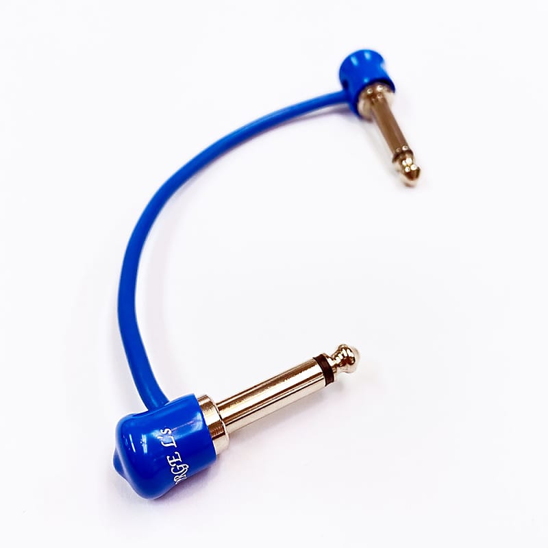 George L's PRE-MADE 12" Pedal Effects PATCH CABLE -BLUE | Reverb UK