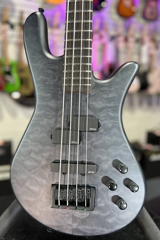 Spector NS Pulse 4 Bass Guitar - Black Stain Authorized | Reverb