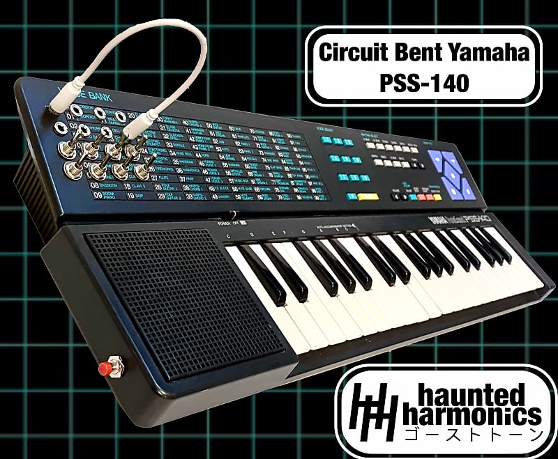 Circuit Bent Yamaha PSS-140 - Modified 80s Keyboard w/ FM | Reverb