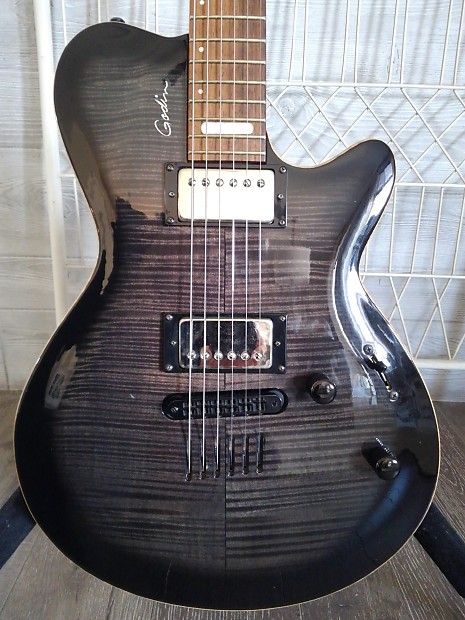 Godin LG Signature AAA 2004 Trans Black Burst w/ HSC | Reverb