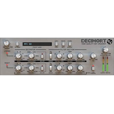 D16 Group Decimort 2 Bit Crusher Plug-in (VST/AU) Software | Reverb